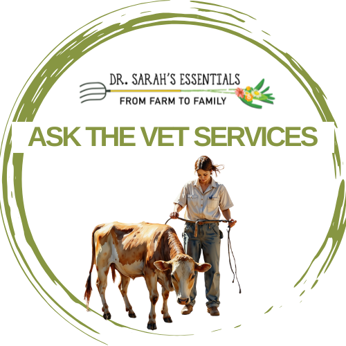 Ask The Vet – Dr. Sarah's Essentials