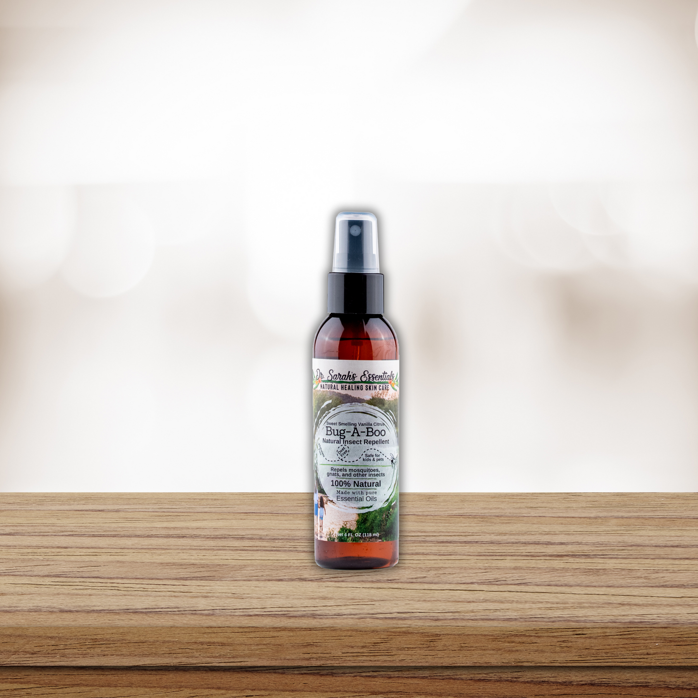 Bug-A-Boo–Vanilla Citrus Insect Spray, DEET-Free & Safe for Kids and ...