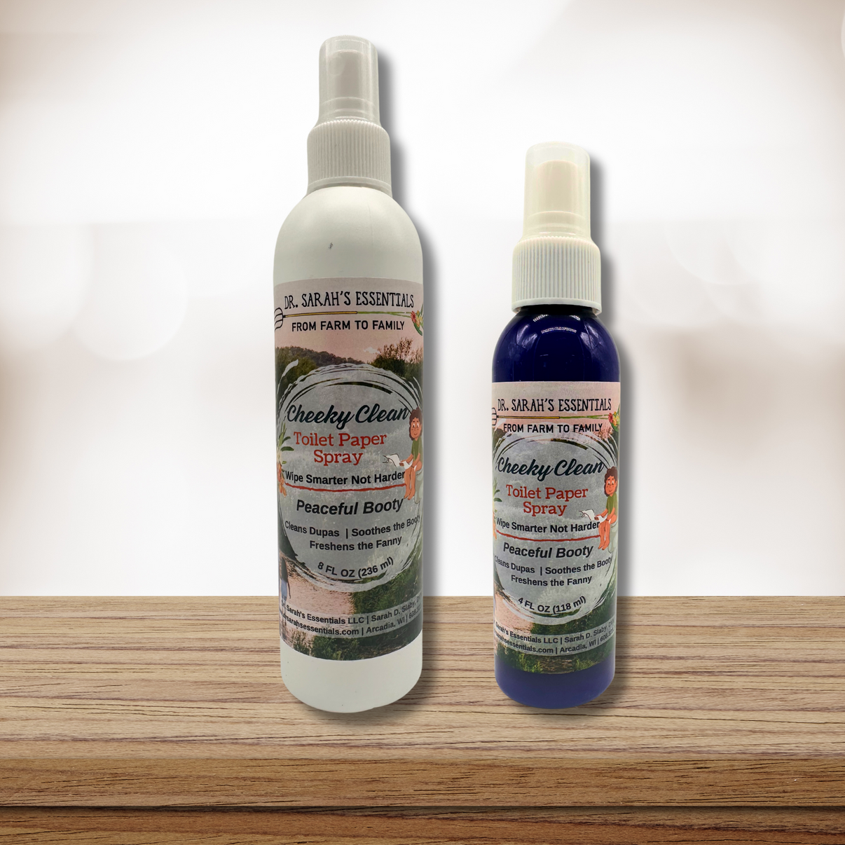 Cheeky Clean Toilet Paper Spray | Eco-Friendly, Septic Safe & Child ...