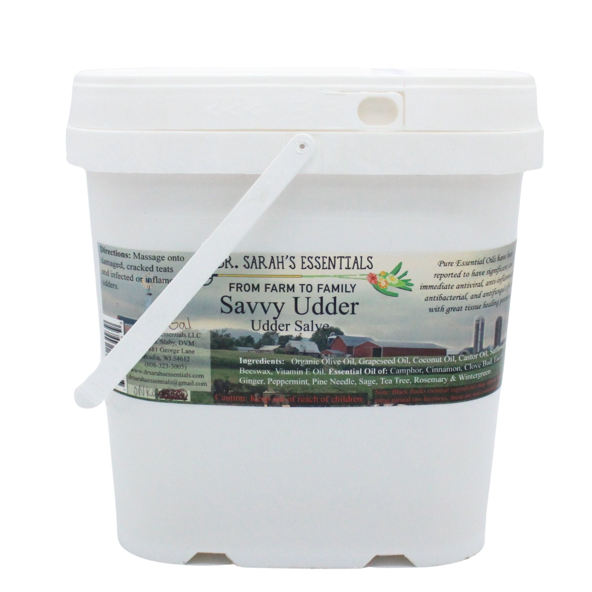 Savvy Udder Salve | Natural Mastitis & Udder Care – Dr. Sarah's Essentials