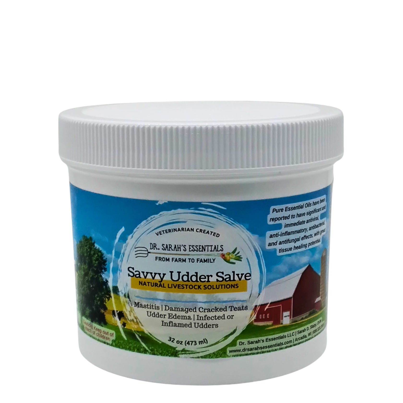 Savvy Udder Salve Natural Udder & Teat Care for Livestock | Dr. Sarah's ...